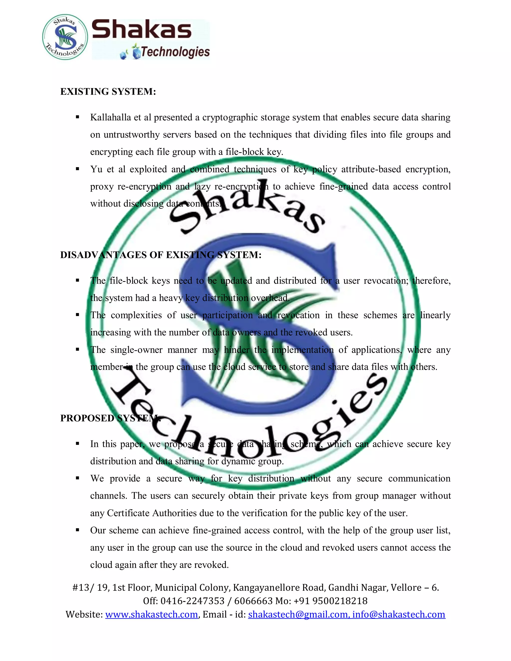 A secure anti collusion data sharing scheme for dynamic groups in the ...