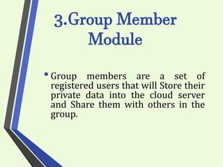 A secure anti collision data sharing | PPTX