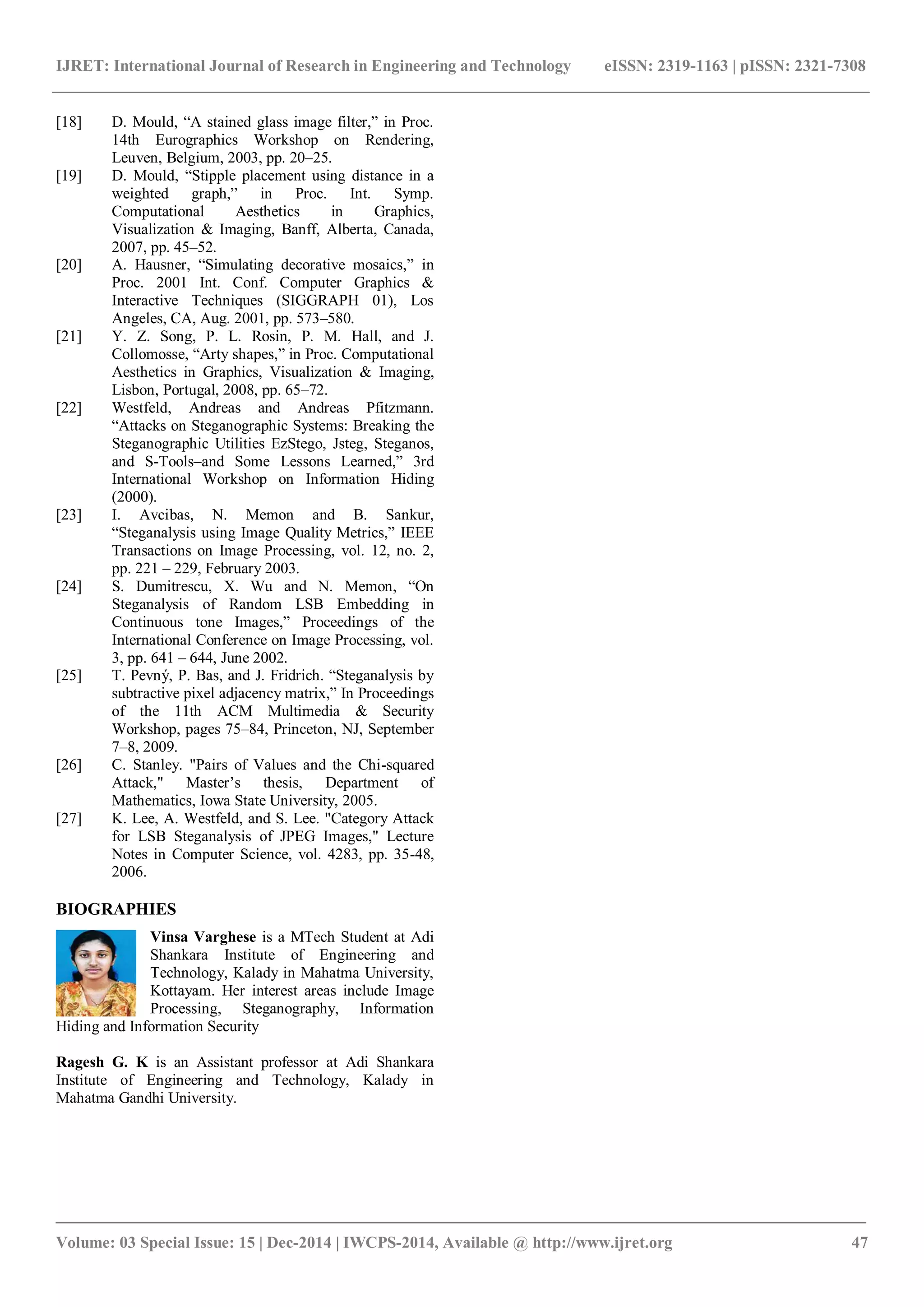 A Secure Method For Hiding Secret Data On Cubism Image Using Hybrid Feature Detection Method Pdf