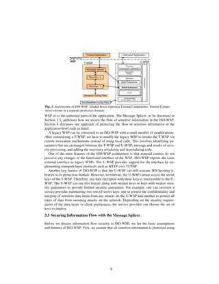 A secure middleware architecture for web services | PDF