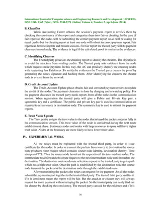 A secure payment scheme in multihop wireless network by trusted node identification method | PDF