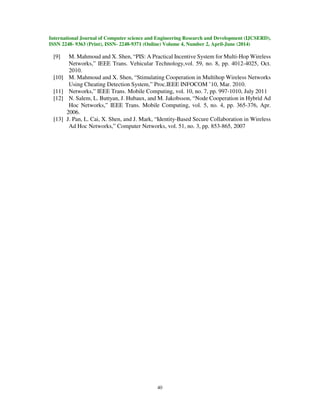 A secure payment scheme in multihop wireless network by trusted node identification method | PDF