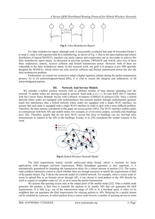 A secure qos distributed routing protocol for hybrid wireless networks | PDF