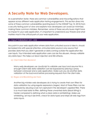 A security note for web developers | PDF