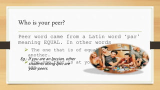 peer pressure | PPTX