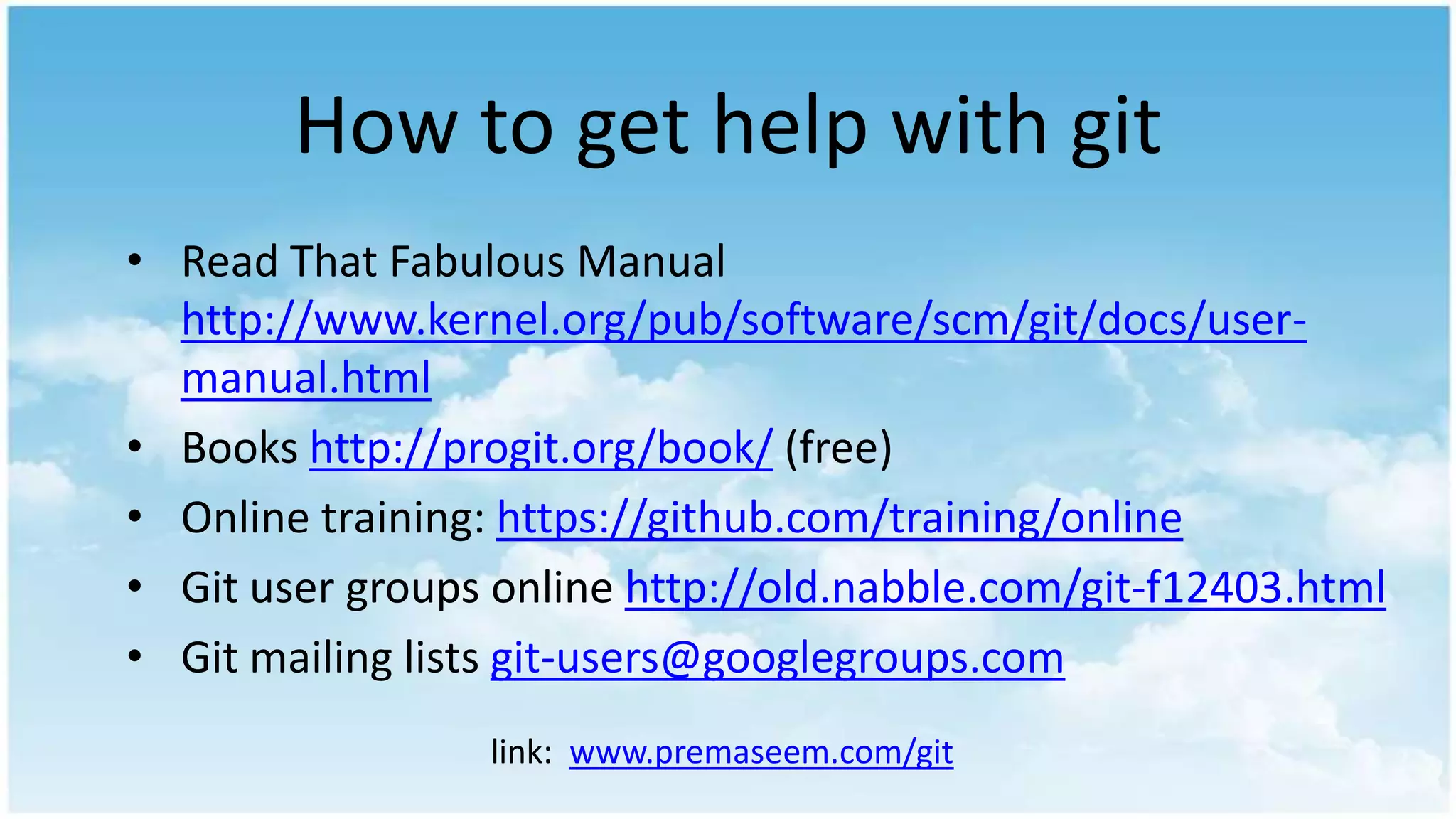 Git Presentation | PPT