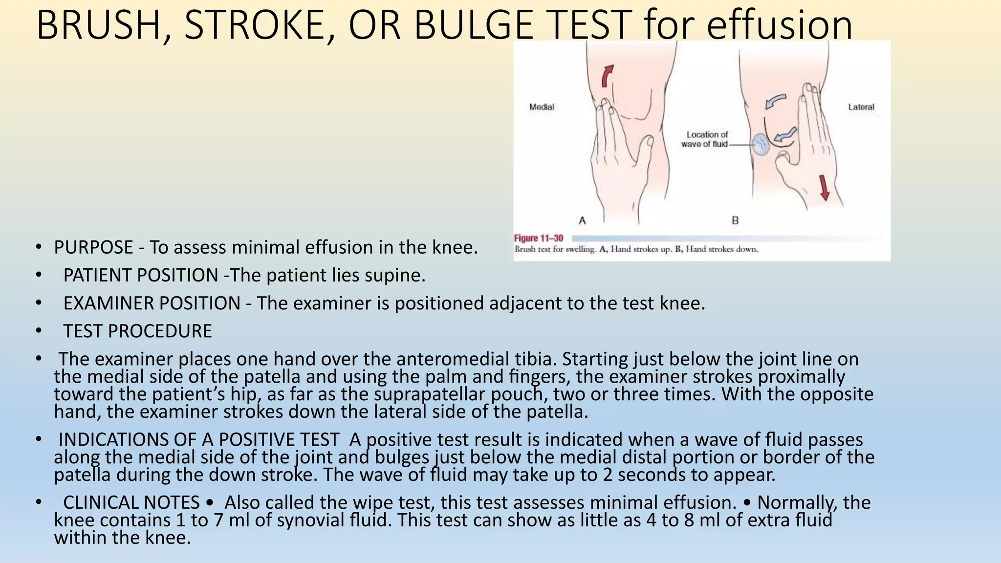 Knee joint assessment | PPTX
