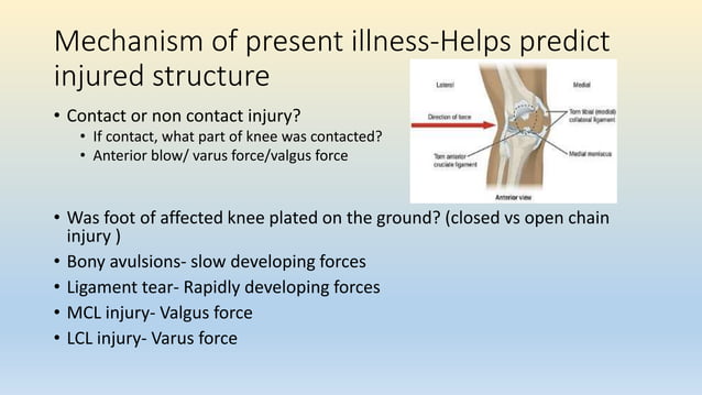 Knee joint assessment | PPT