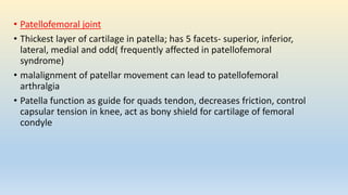 Knee joint assessment | PPTX
