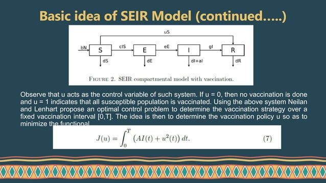 A SEIR MODEL FOR CONTROL OF INFECTIOUS DISEASES | PPTX