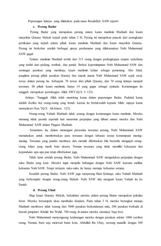 PERIODE MADINAH | DOCX