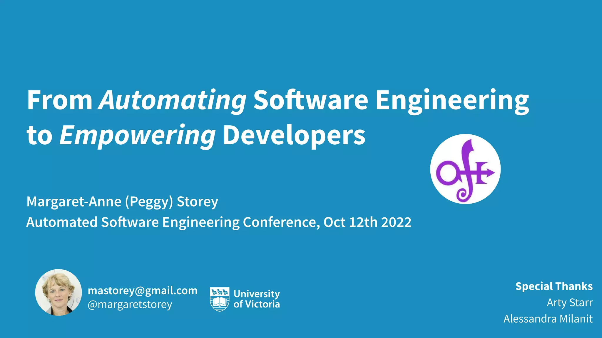 ASE Keynote 2022: From Automation to Empowering Software Developers | PDF