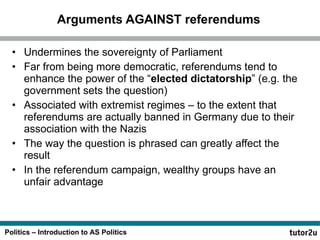 As elections and democracy | PPT