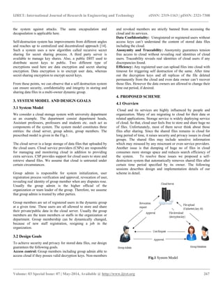 A self destruction system for dynamic group data sharing in cloud | PDF