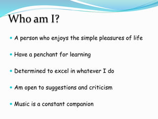 A self portrait | PPT