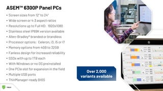 ASEM 6300 Customer Presentation roadmap1 | PPT