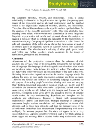 A Semantic Analysis Of The Language Of Advertising | PDF | Advertising ...