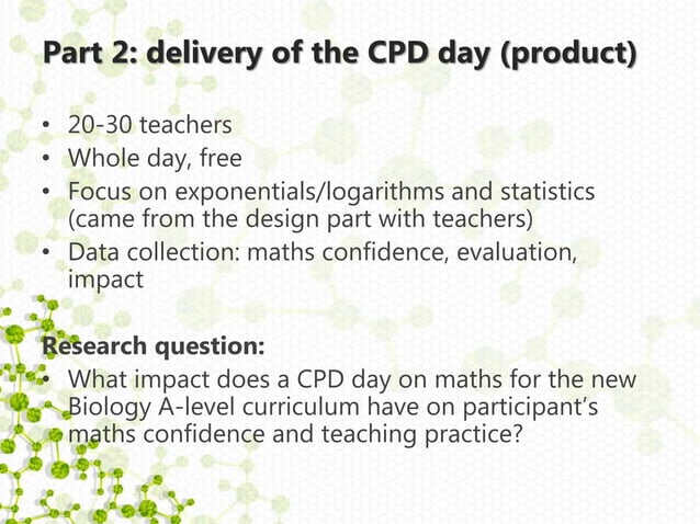 Maths for Biology | PPTX | Educational Assessment | Education