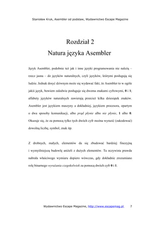 Asembler od podstaw | PDF