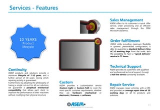 Asem Company Presentation | PPT