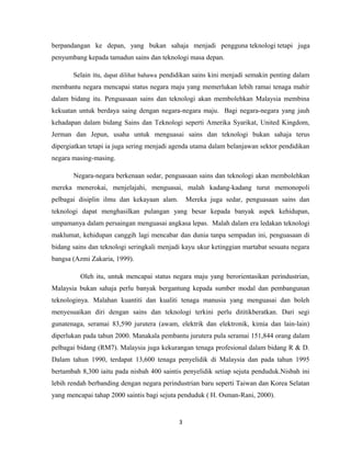 dasar 60(sains) : 40(sastera) | DOC