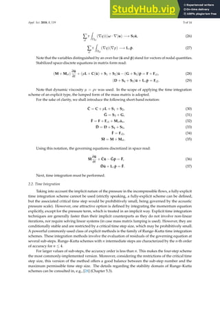 A Semi-Explicit Multi-Step Method For Solving Incompressible Navier-Stokes Equations | PDF