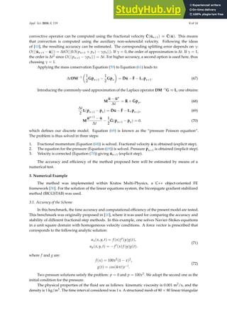 A Semi-Explicit Multi-Step Method For Solving Incompressible Navier-Stokes Equations | PDF