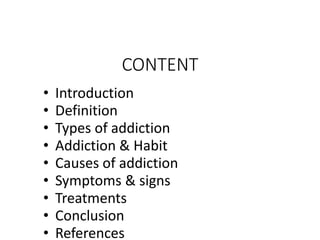 A SEMINAR- SOFT. trigger of addiction and its remedies | PPT