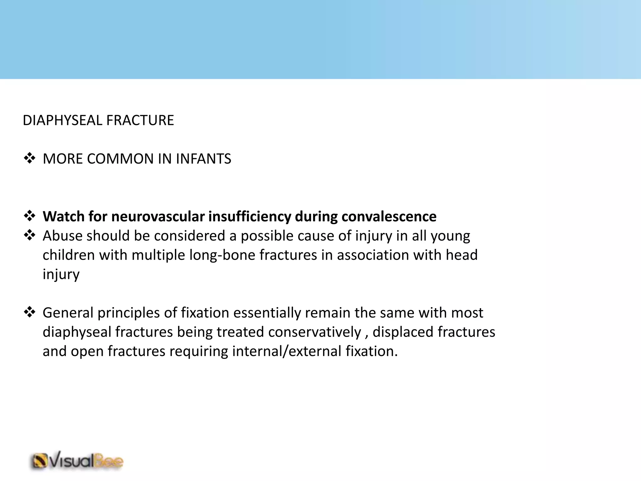 orthopaedic fractures in children | PPTX