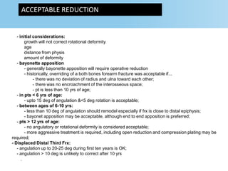 orthopaedic fractures in children | PPTX