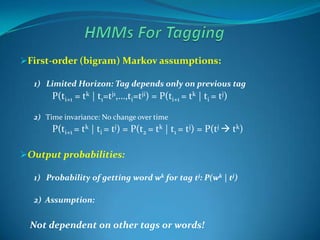 Parts of Speect Tagging | PPTX