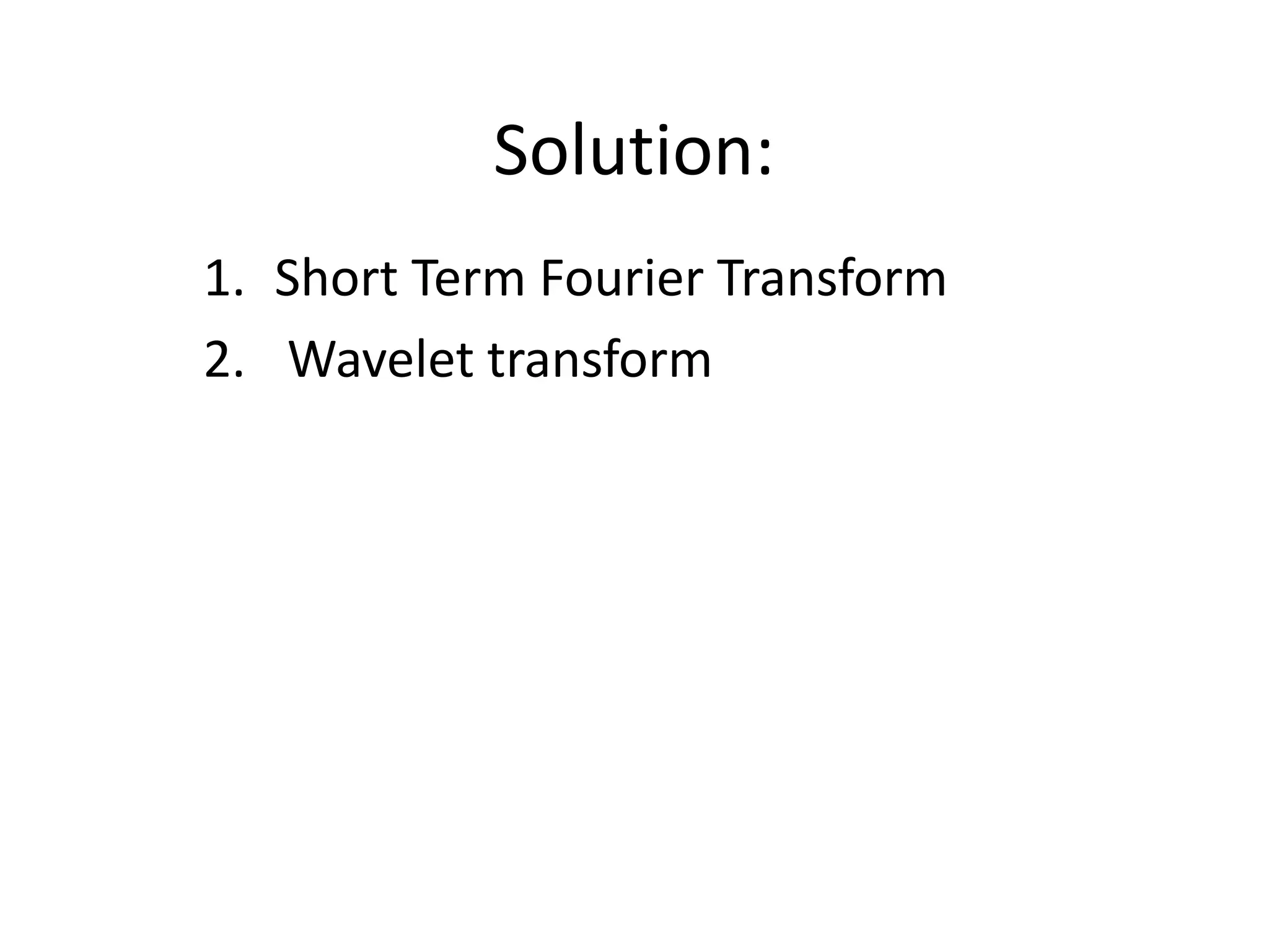A seminar on INTRODUCTION TO MULTI-RESOLUTION AND WAVELET TRANSFORM | PPTX
