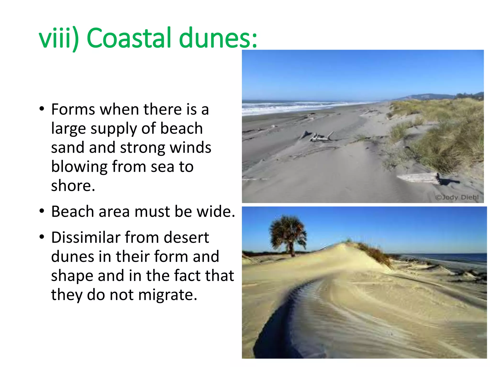 aeolian landforms | PPTX