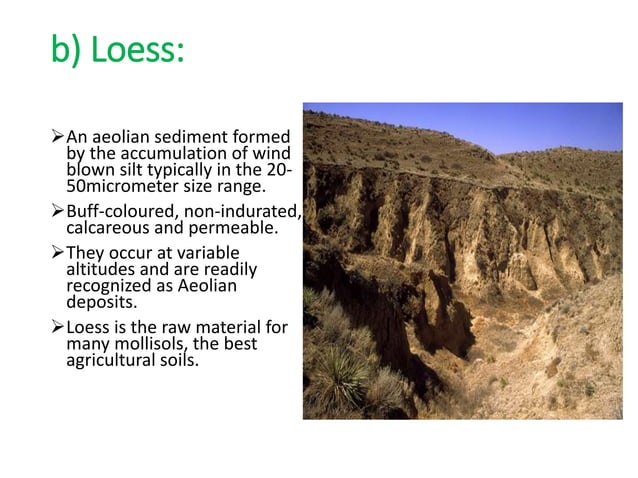 aeolian landforms | PPTX | Geology | Science