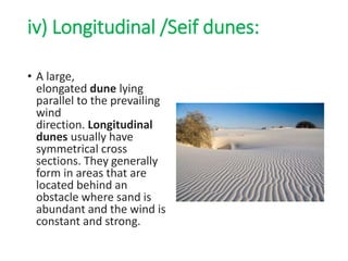 aeolian landforms | PPTX