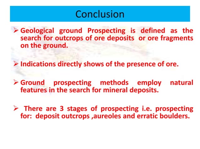geological ground prospecting method.ppt