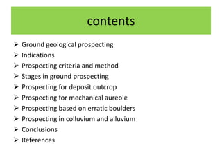 geological ground prospecting method.ppt