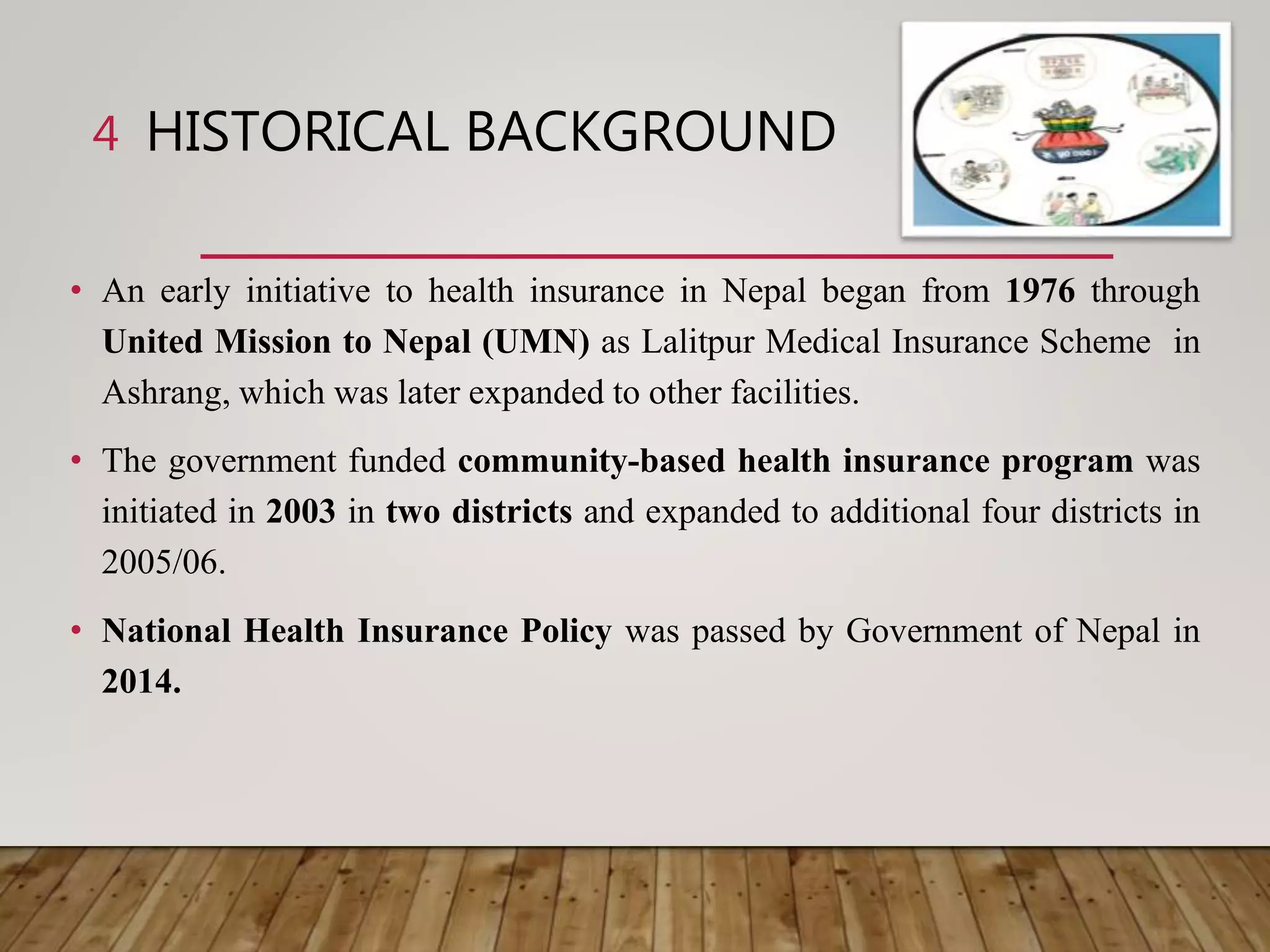 A seminar presentation on social health insurance in Nepal | PPTX