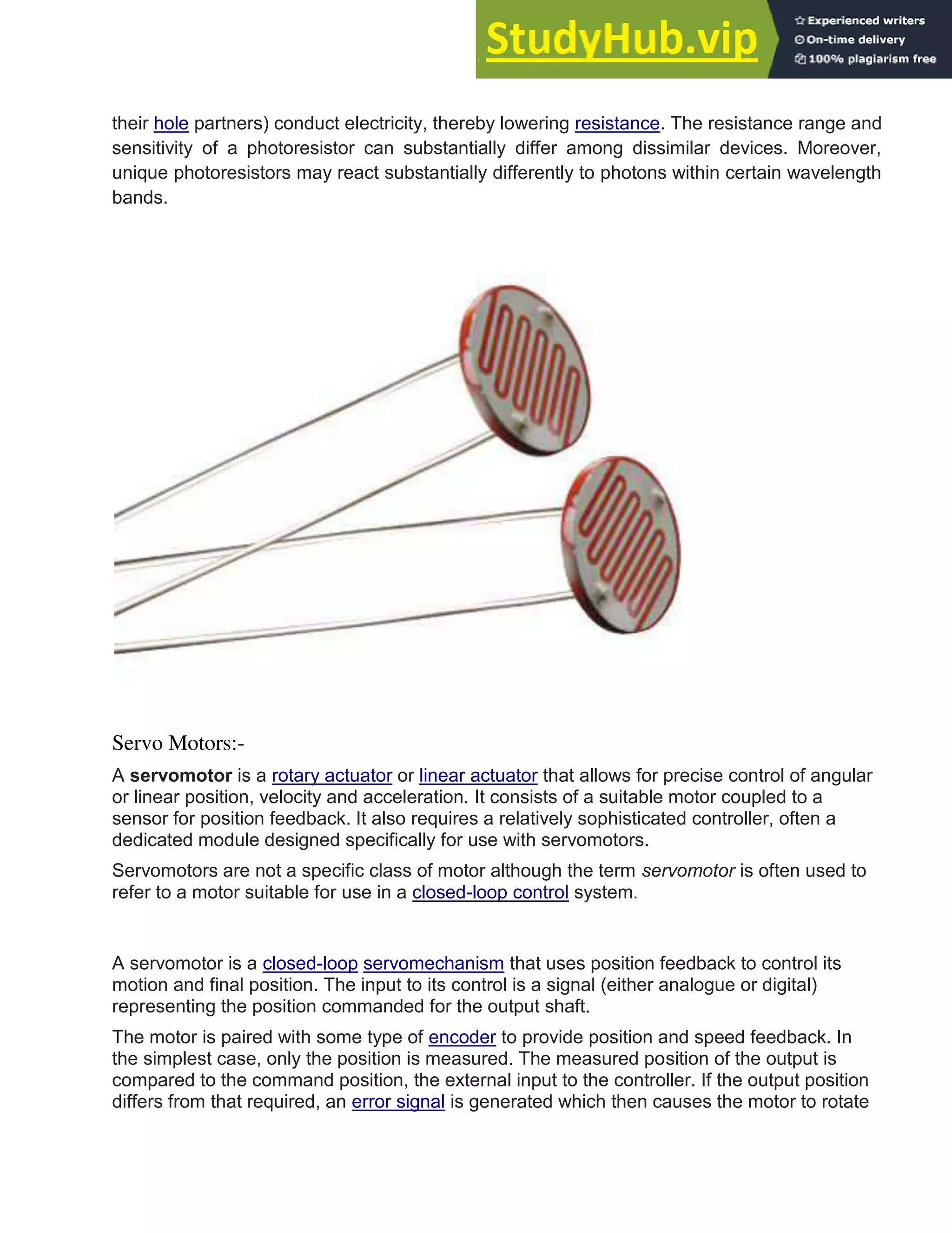 A Seminar Project Report ARDUINO BASED SOLAR TRACKING SYSTEM | PDF