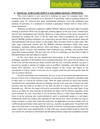 A Seminar Report On Blue Eyes Technology Submitted By | PDF