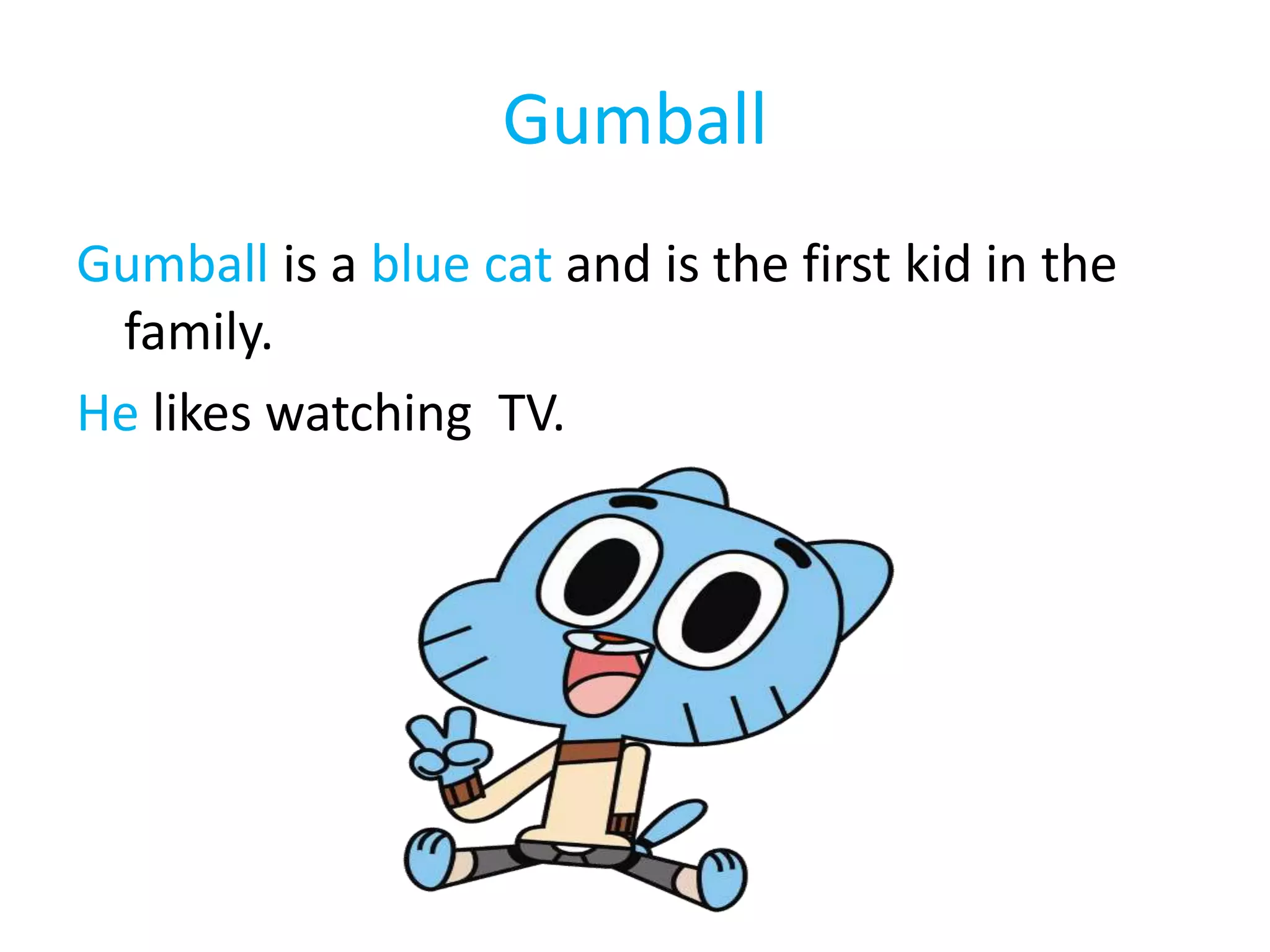 The Amazing World of Gumball | PPTX