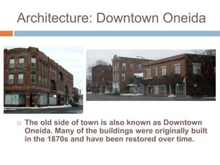 A sense of place in oneida, ny | PPTX