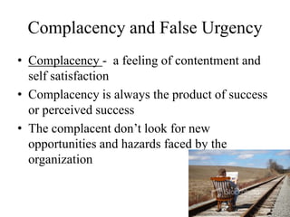 A sense of urgency | PPTX