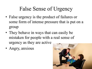 A sense of urgency | PPTX