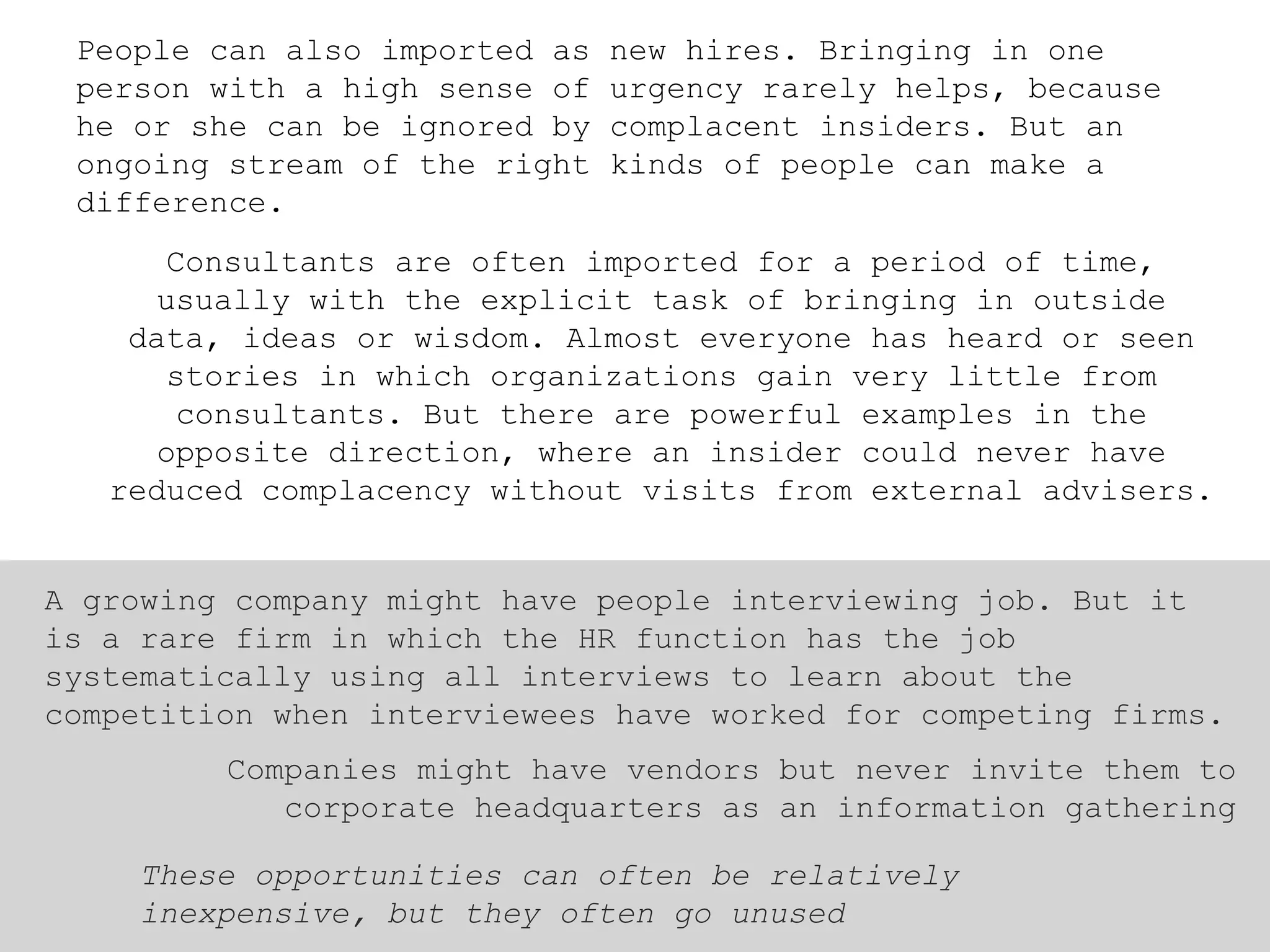 A Sense Of Urgency | PPT