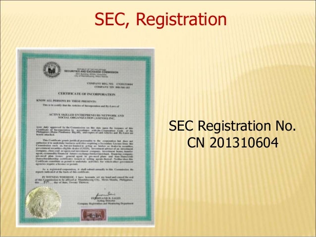 Business Opportunity - ASENSO Inc.