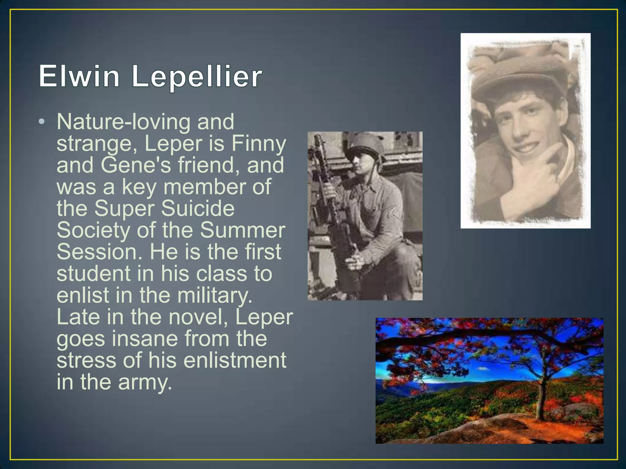 A separate peace ppt | PPTX