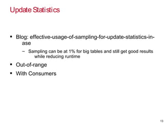 ASE Performance and Tuning Parameters Beyond the cfg File | PPT