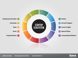 Anatomy of a Startup Ecosystem | PDF
