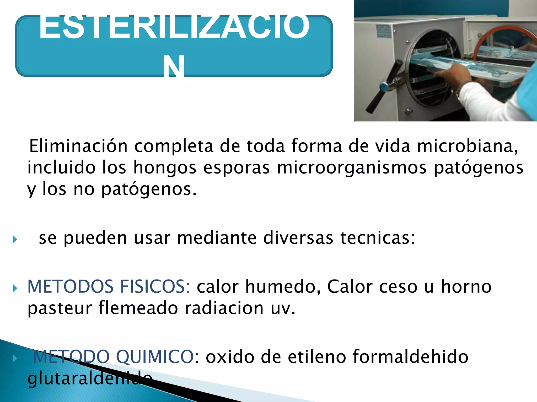 Asepsia , antisepsia , esterilizacion | PPTX